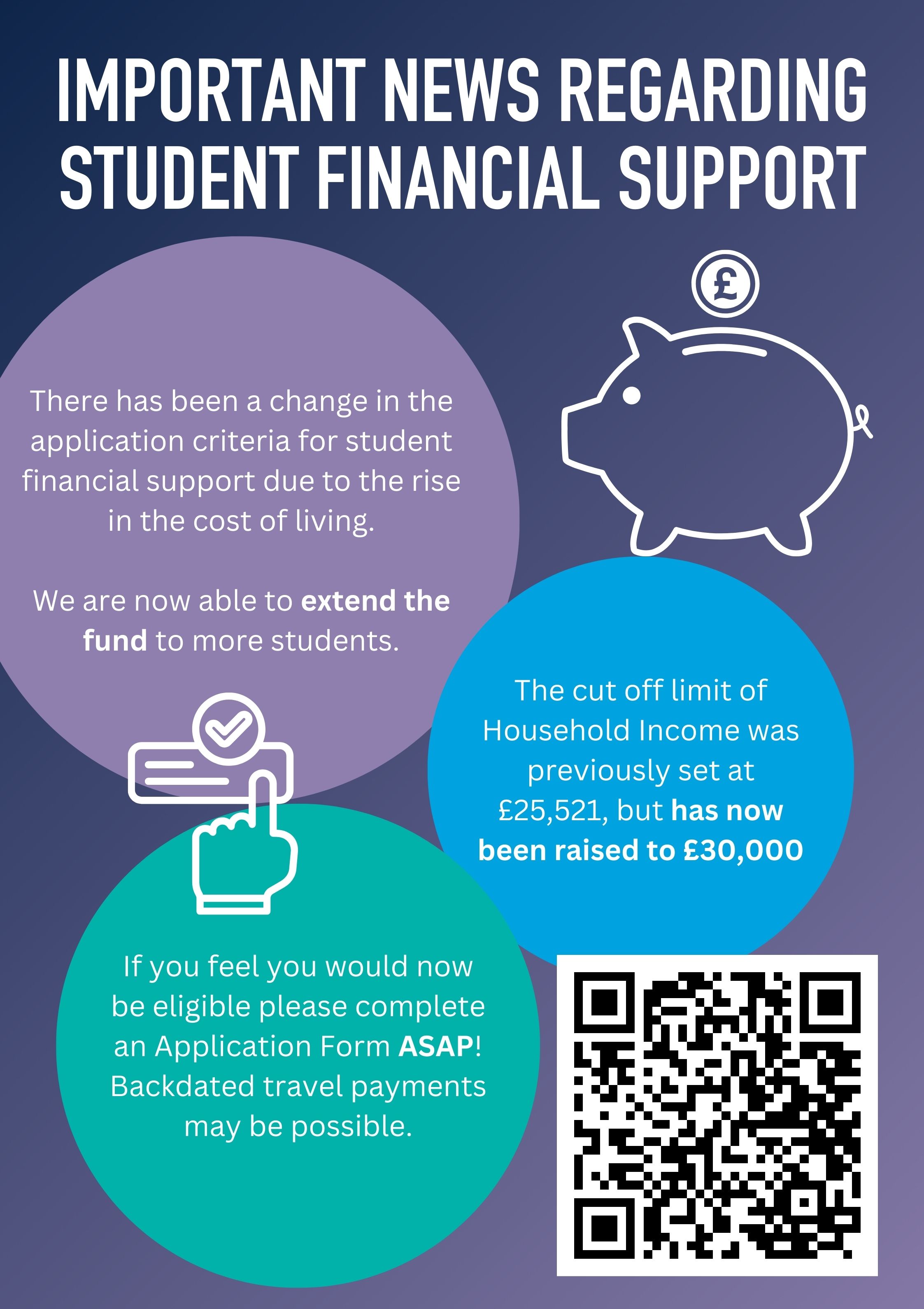 Financial Support | Notre Dame Catholic Sixth Form College, Leeds