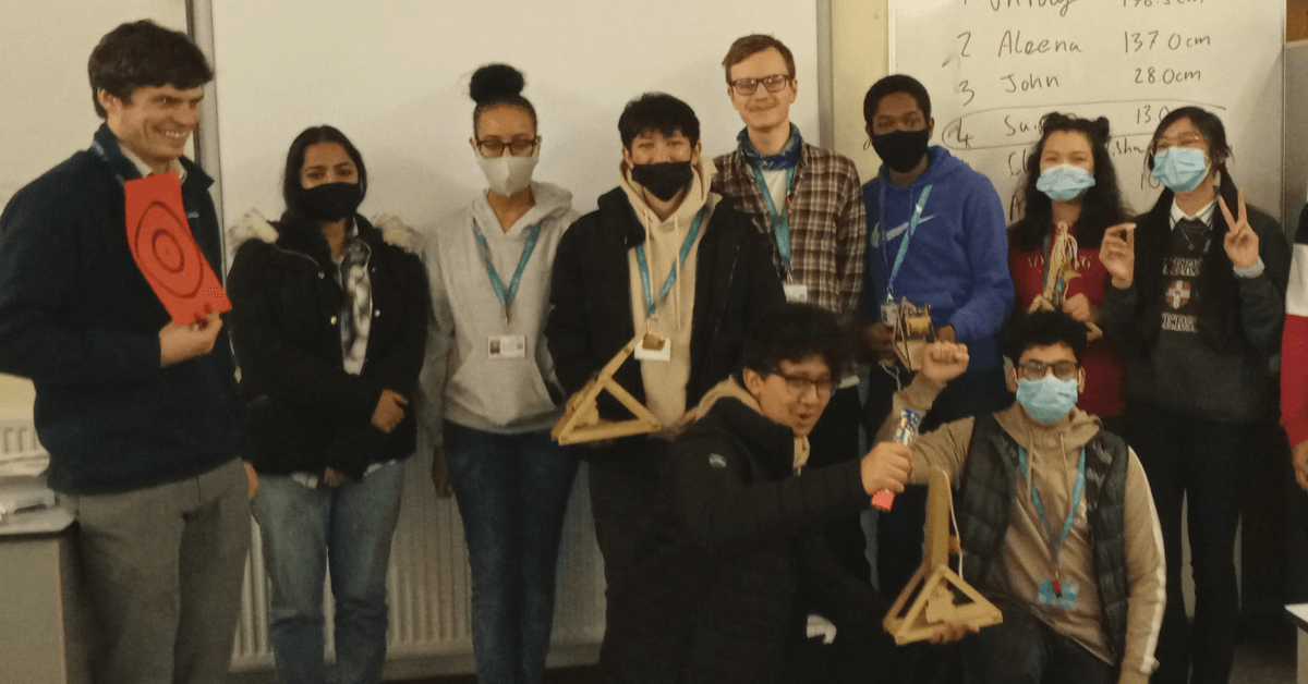 Physics Students Catapult to Success