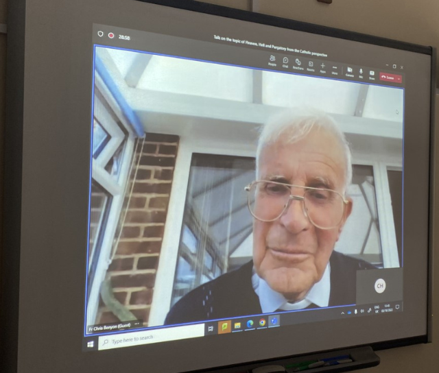 Visiting Speaker Gives Perspective on Afterlife