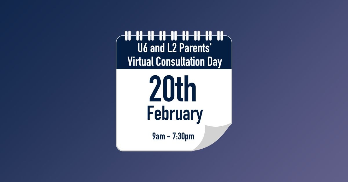 U6 and L2 Parent Consultation Day | Notre Dame Catholic Sixth Form ...