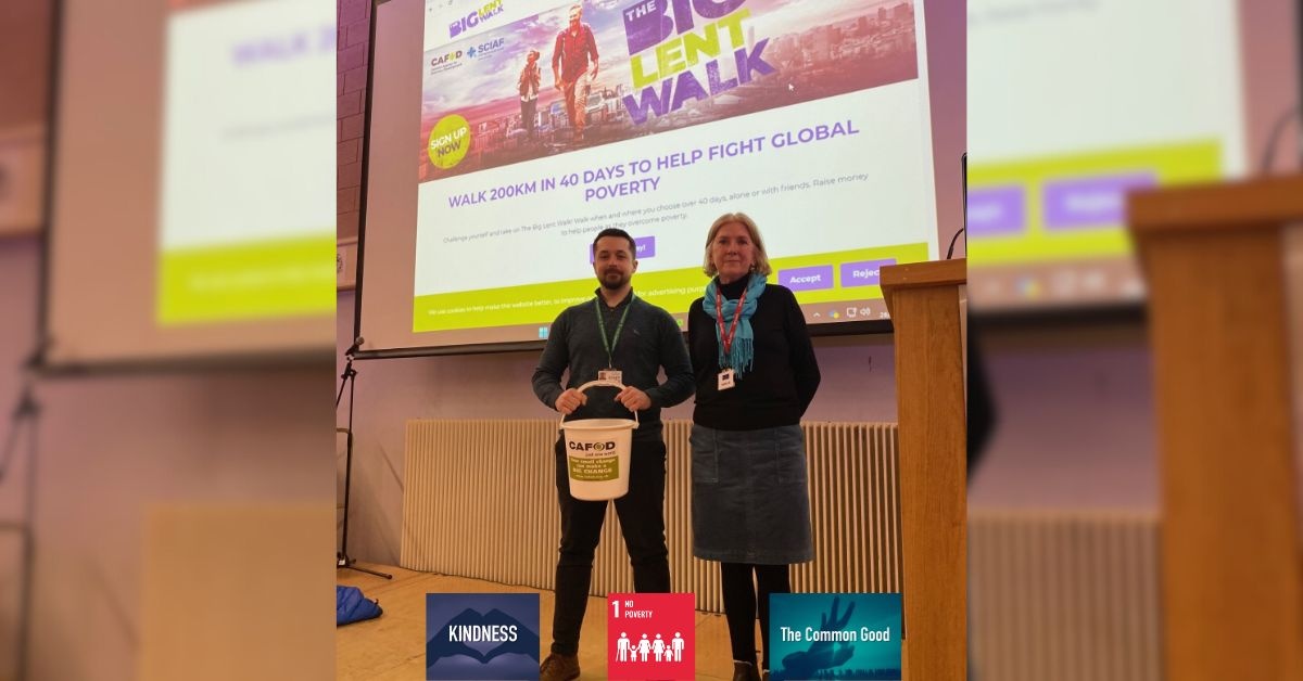 CAFOD Assemblies and the Big Lent Walk 2024 | Notre Dame Catholic Sixth ...